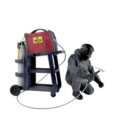 1-18 scale Welder for Garage Diorama - for your miniature world